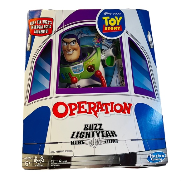Disney | Toys | New Buzz Lightyear Operation Game Disney Pixars Toy ...